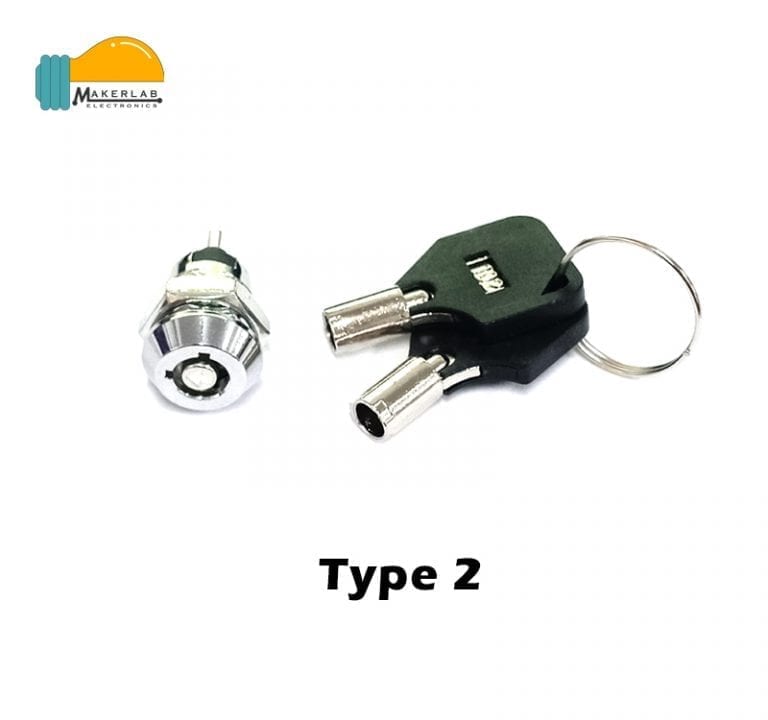 12mm Metal Key Switch with keys | Lazada PH