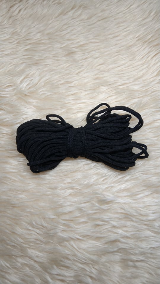 GARTER FOR DIY FACEMASK EARLOOP SPANDEX CORD 10 YARDS | Lazada PH