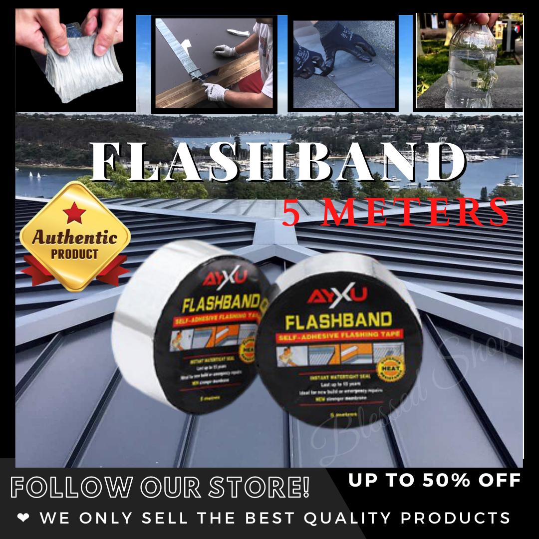 FLASH BAND SELF-ADHESIVE FLASHING TAPE, FLASH BAND SUPER TAPE ...
