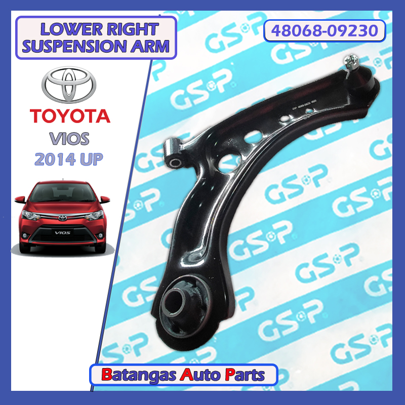 LOWER SUSPENSION ARM TOYOTA VIOS 2014-UP RIGHT SIDE PN: 48068-09230 ...