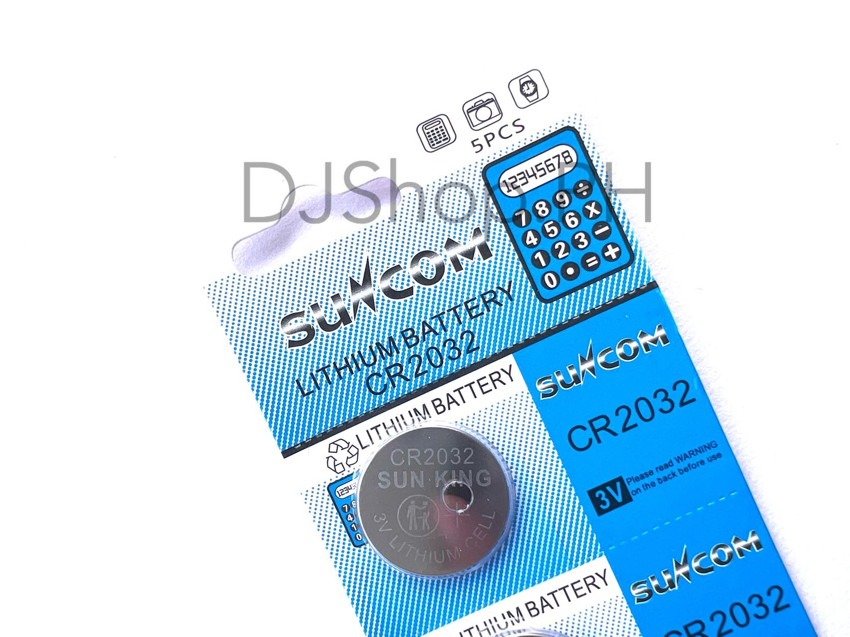 CR2032 3V Suncom Lithium Battery Button Cell | Lazada PH