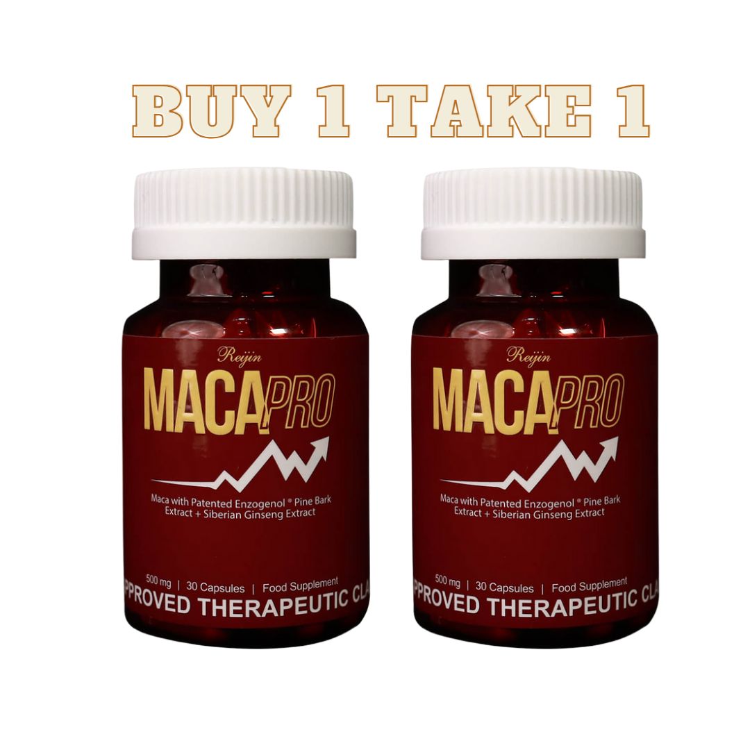 Reijin Original Maca Pro Enhancer Endurance Booster 500mg x 30 Capsules ...