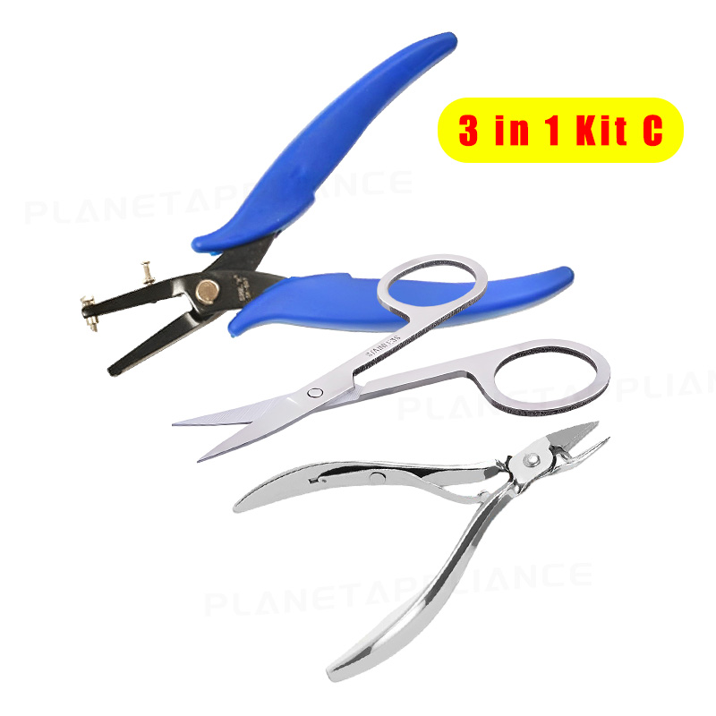 Gamefowl 3 in 1 kit (Chick toe puncher + Stainless curved feather ...