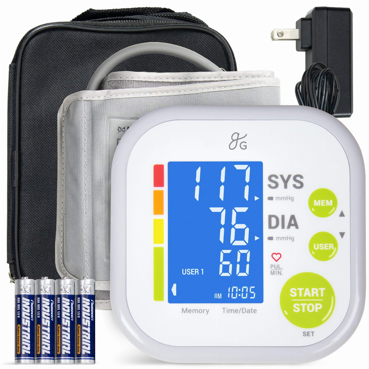 Greater Goods Blood Pressure Monitor Cuff Kit by Balance, Digital BP ...