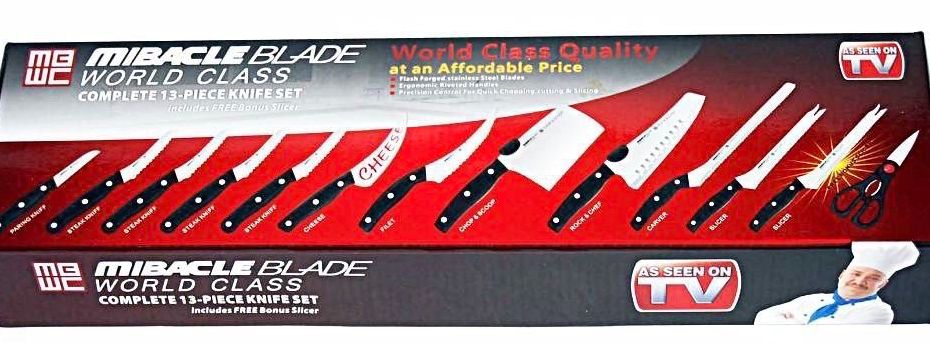 Witty Trends High Quality 13 Piece Knife Set From Original Miracle ...