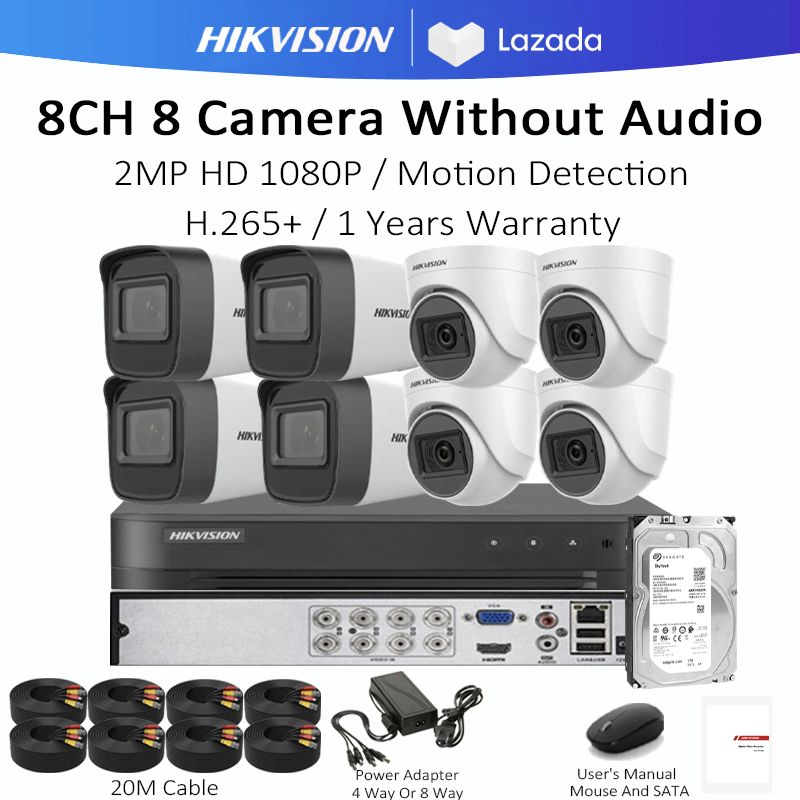 Hikvision 2MP Value Series With Motion Detection 2.0 Smart Playback ...