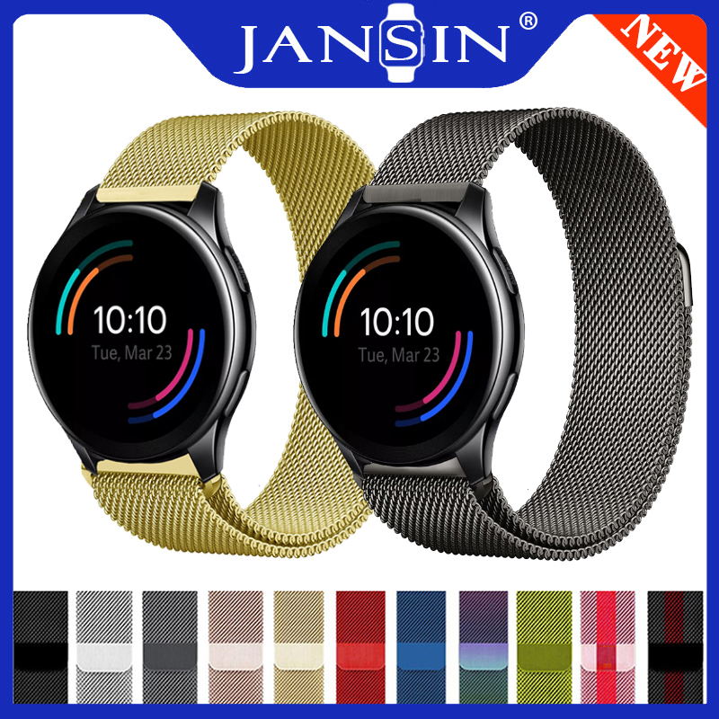 22mm สาย Milanese Loop สายนาฬิกาข้อมือ for Oneplus Watch Strap One plus ...