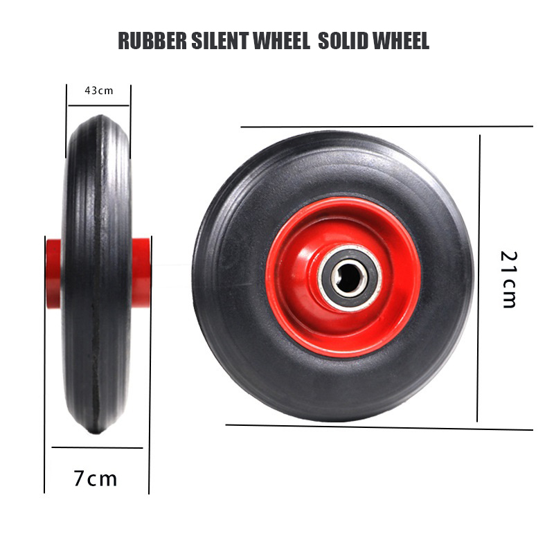 MTL Kartilya Inflatable Wheel 350-4 300-8 Pneumatic tire Push wheels 8"10"12"for trolley push ...