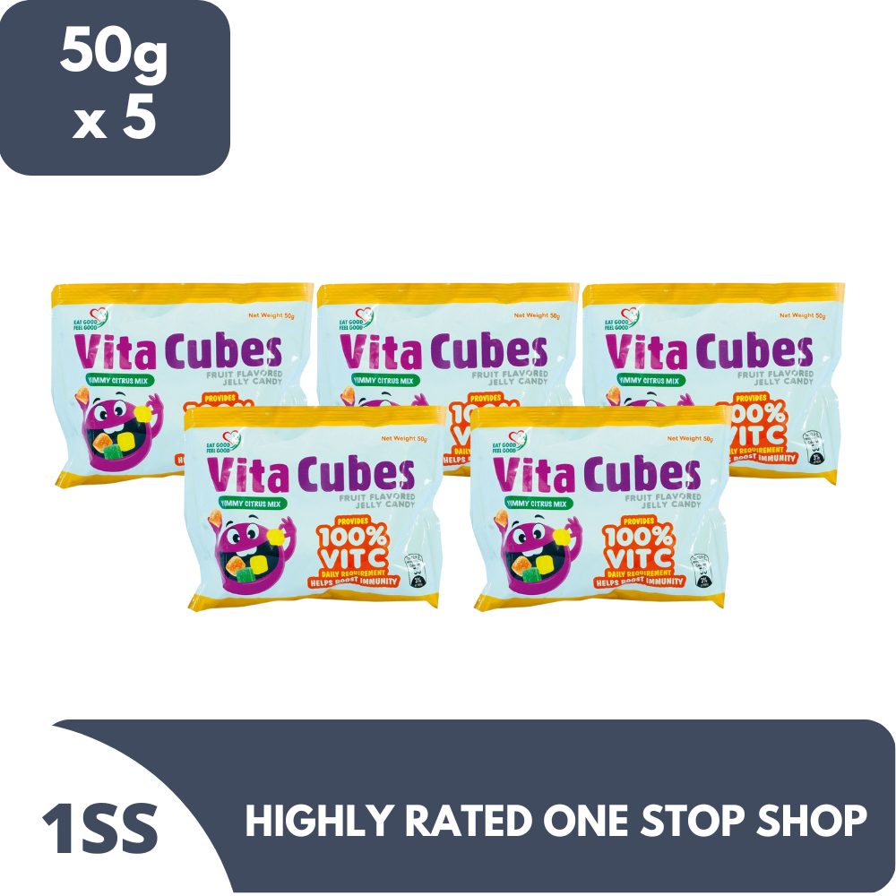 Vita Cubes Citrus Mix 50g x 5 | Lazada PH