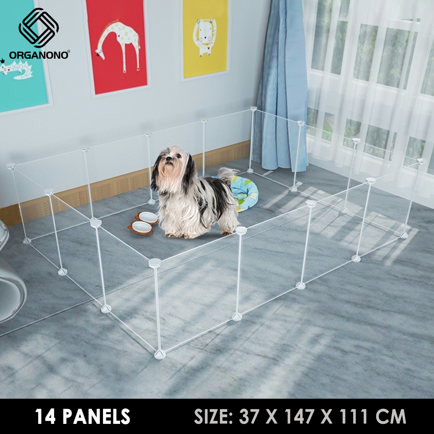 Organono DIY Colorful Pastel Color Adjustable Stackable Expandable ...