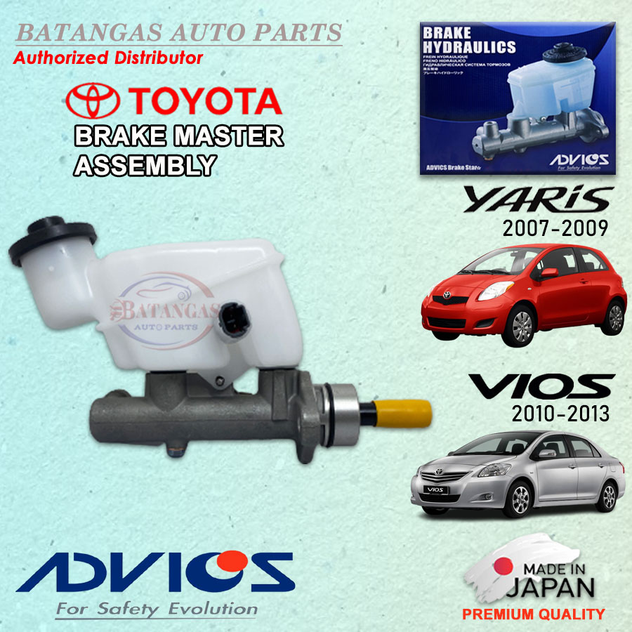 ADVICS BRAKE MASTER ASSEMBLY Toyota Vios 2010-2013 / Yaris 2007-2009 ...