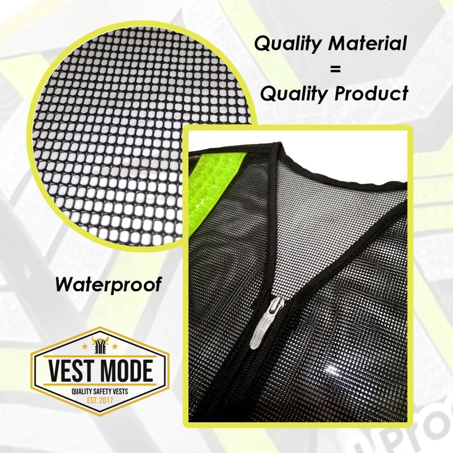 VM001 (VT34) Bloody Red Motorcycle Rider Reflectorized Reflective ...