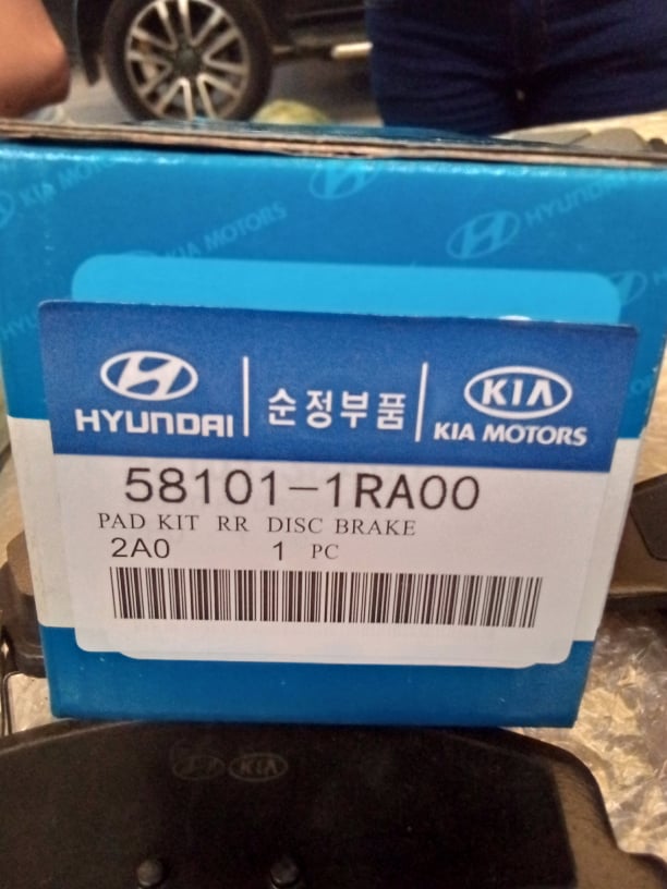 BRAKE PAD FA 58101-1RA00 GEELY EMGRAND 12-17 / HYUNDAI ACCENT 10-18 ...