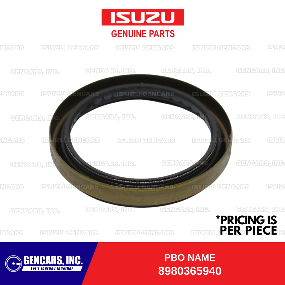 Isuzu Oil; Seal Front Wheel Hub for Alterra, D-Max, mu-X (8-98036594-0 ...