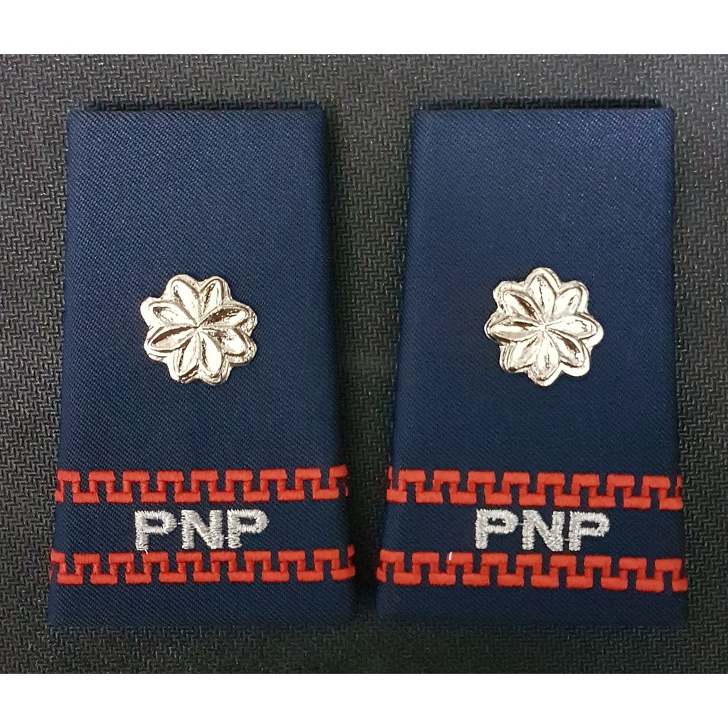 Shoulder board for PNP with brass rank | Lazada PH