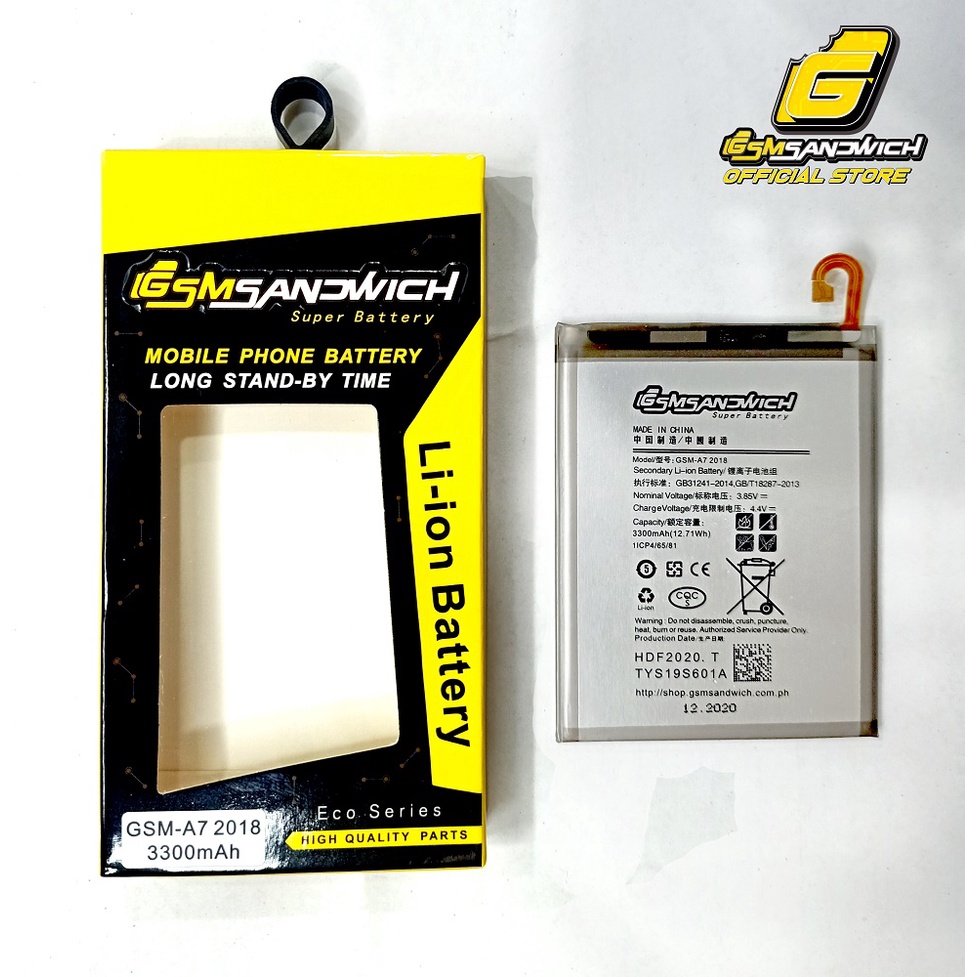 GSMSANDWICH Super Battery SAMSUNG A7 2018 ( A750 ) | Lazada PH