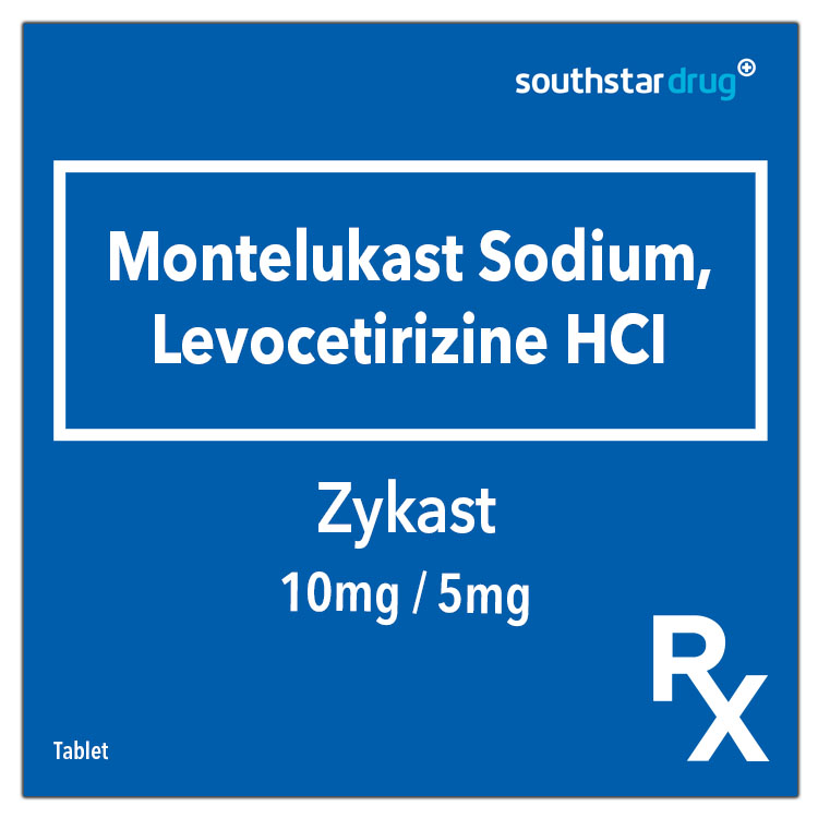 Rx: Zykast 10mg / 5mg Tablet | Lazada PH