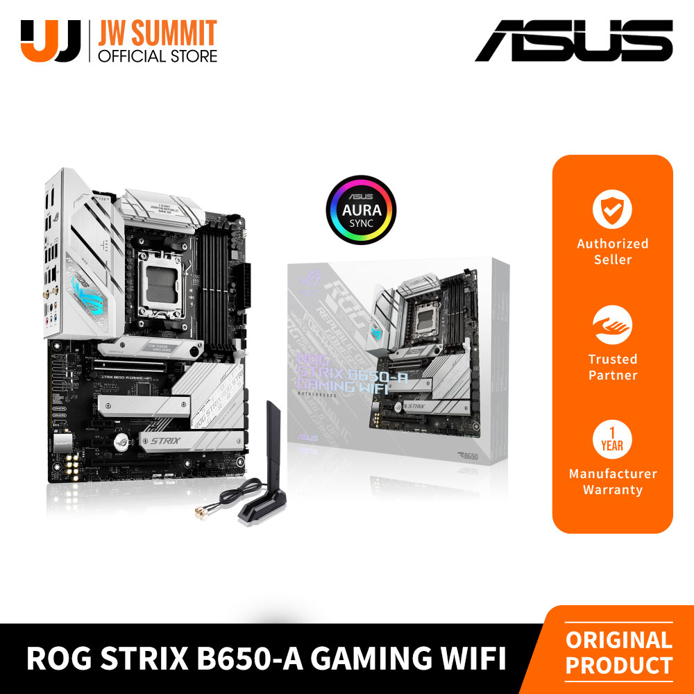 Asus ROG Strix B650-A Gaming Wifi AMD B650 Socket AM5 ATX Aura Sync ...