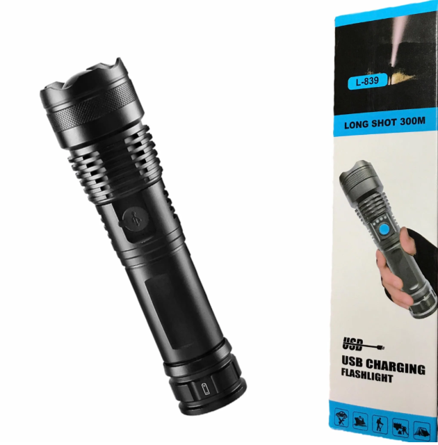 L-839 Waterproof Long Shot 300M USB Charging Mini Rechargeable ...