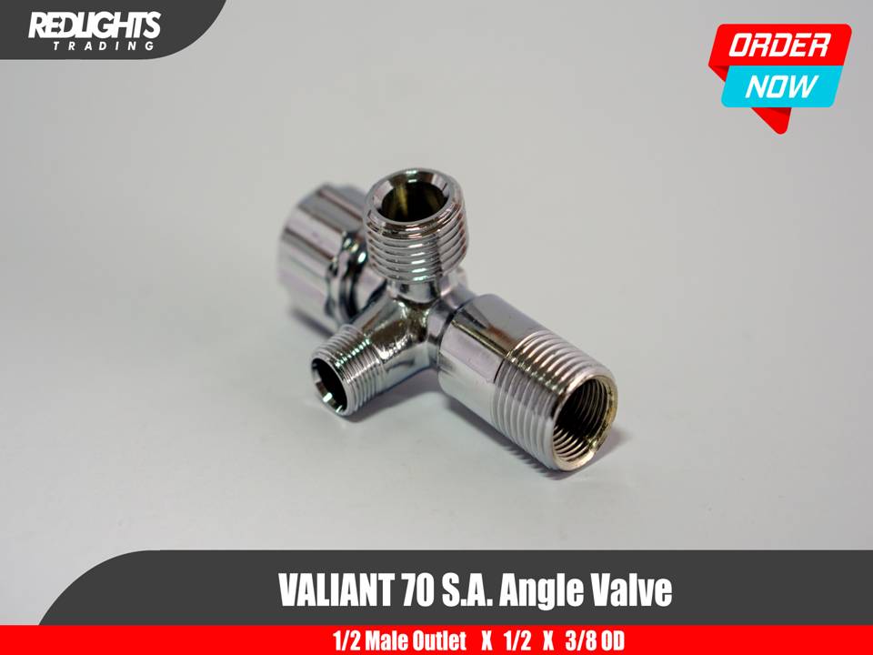 Angle Valve VALIANT GOLD 70 S.A. 1/2 Male Outlet x 1/2 x 3/8 OD | Lazada PH