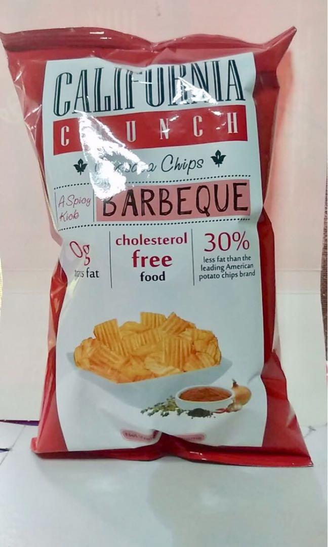 (TTHEE) California Crunch Cassava Chips Barbeque Flavor 120g | Lazada PH