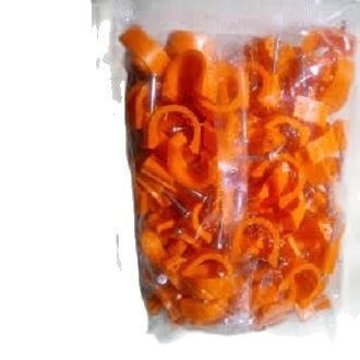 PVC CLAMP (ORANGE) 1/2 INCHES - 1INCHES (100PCS) | Lazada PH