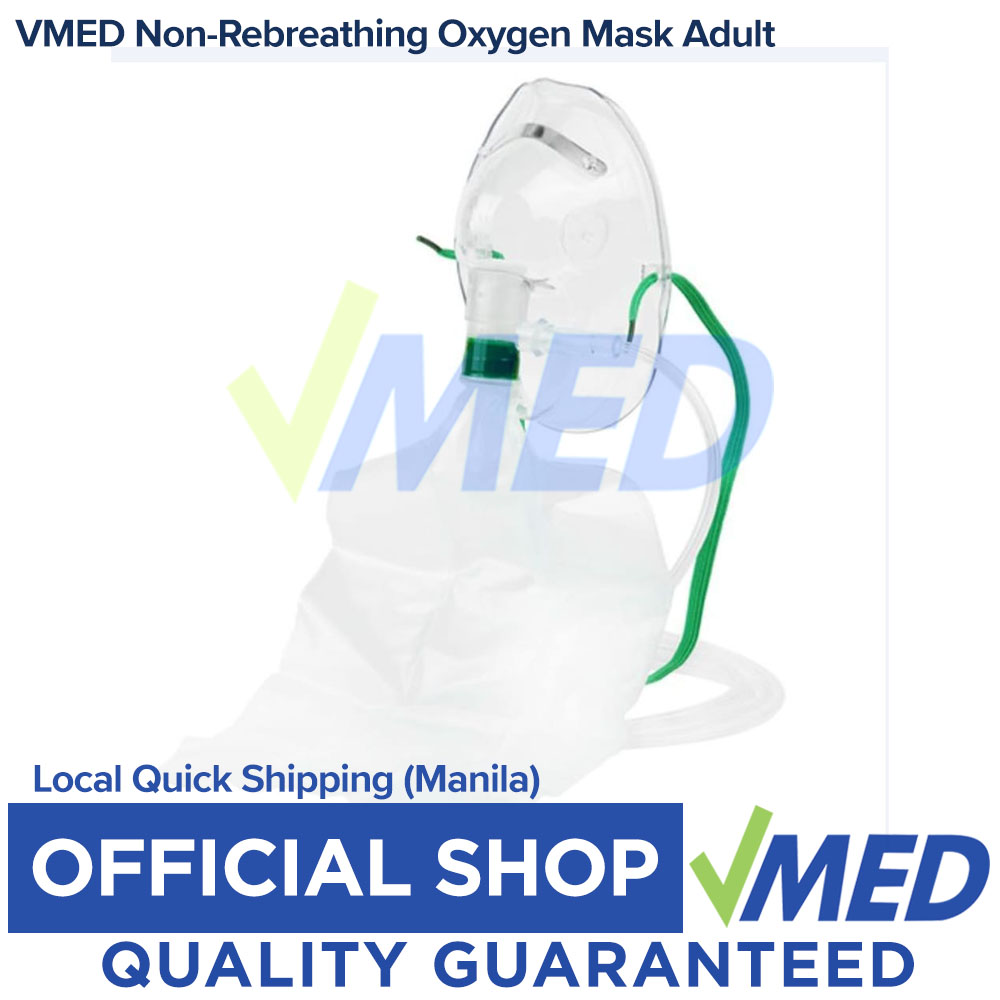 VMED Non-Rebreathing Oxygen Mask Adult | Lazada PH