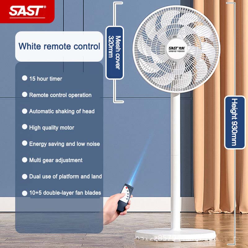 Turbo Air Circulation Fan Stand Fan White Electric Fan 360 Degree ...