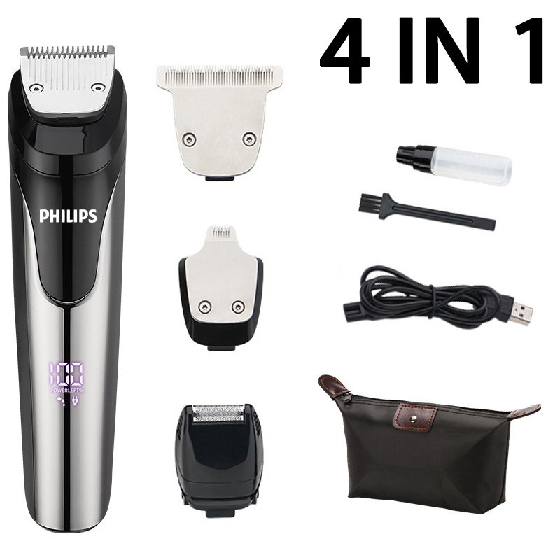 PHILIPS Original 5 in 1 Electric Shaver Barber Set Professional Hair ...