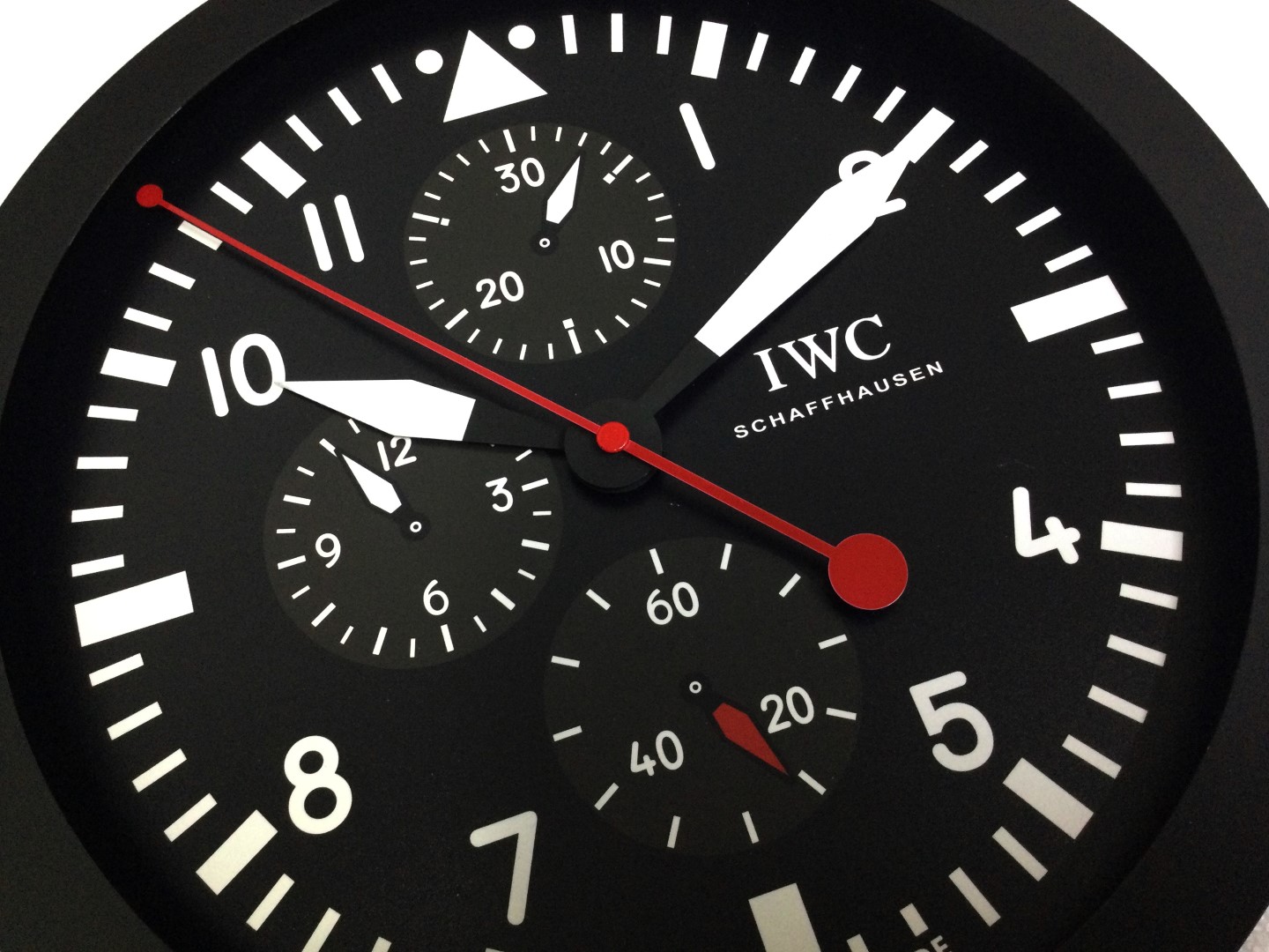 Pilot Chronograph Top Gun Watch Inspired Wall Clock - Altimeter Air ...