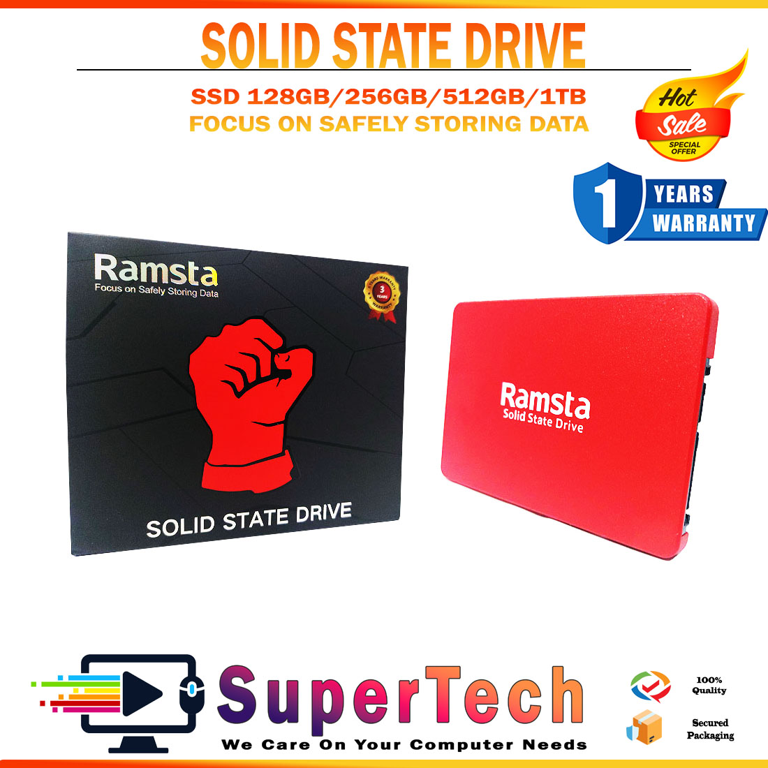Ramsta S800 2.5" SATA 3 SSD 128GB / 256GB / 512GB Solid State Drive for ...
