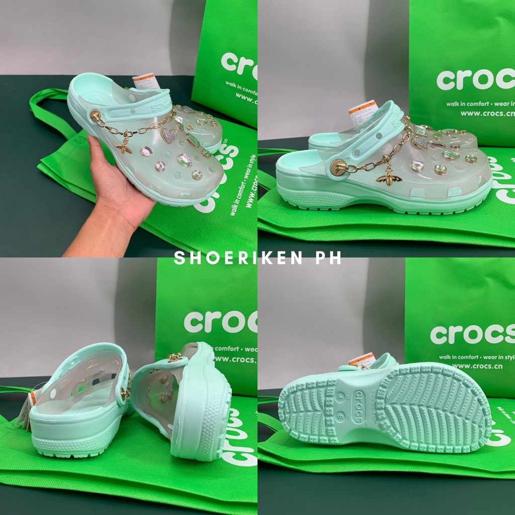 Crocs Translucent Women Clogs With Jibbitz og3 | Lazada PH