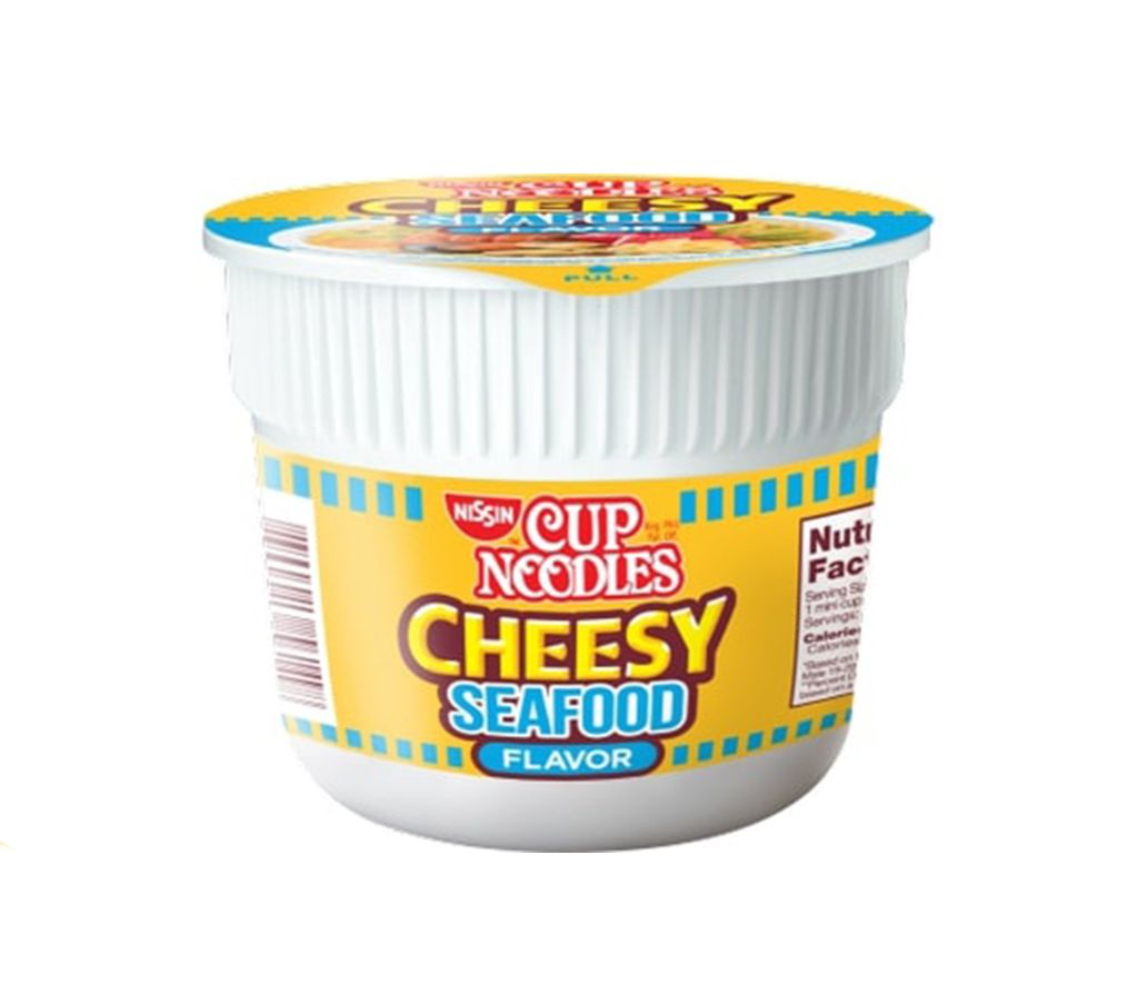 Nissin Mini Cup Noodles Cheesy Seafood 50g | Lazada PH