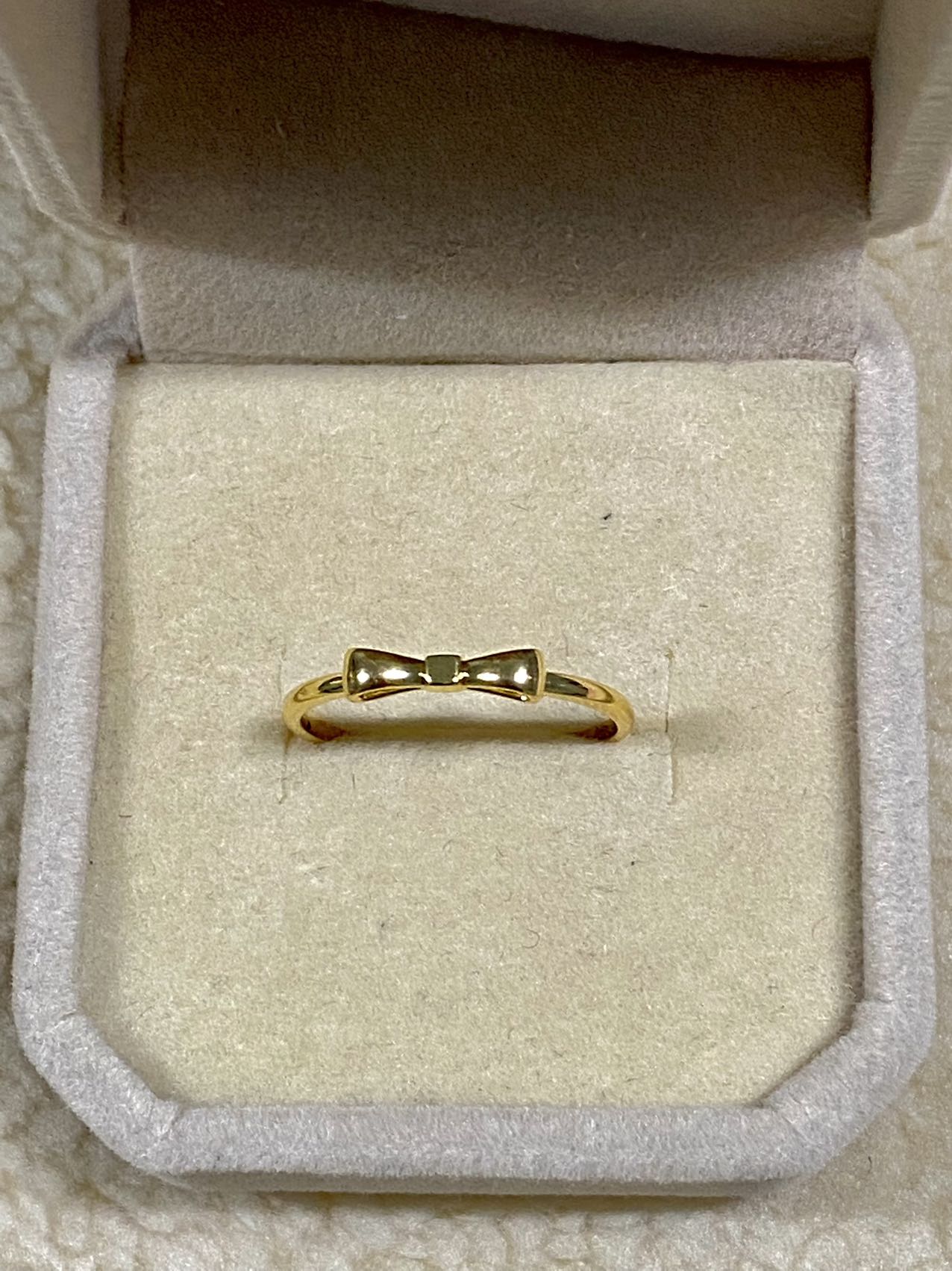 Tyla 18K Gold Ring Gold Net-Twin Design Elegant Ring Net-Twin Style For ...