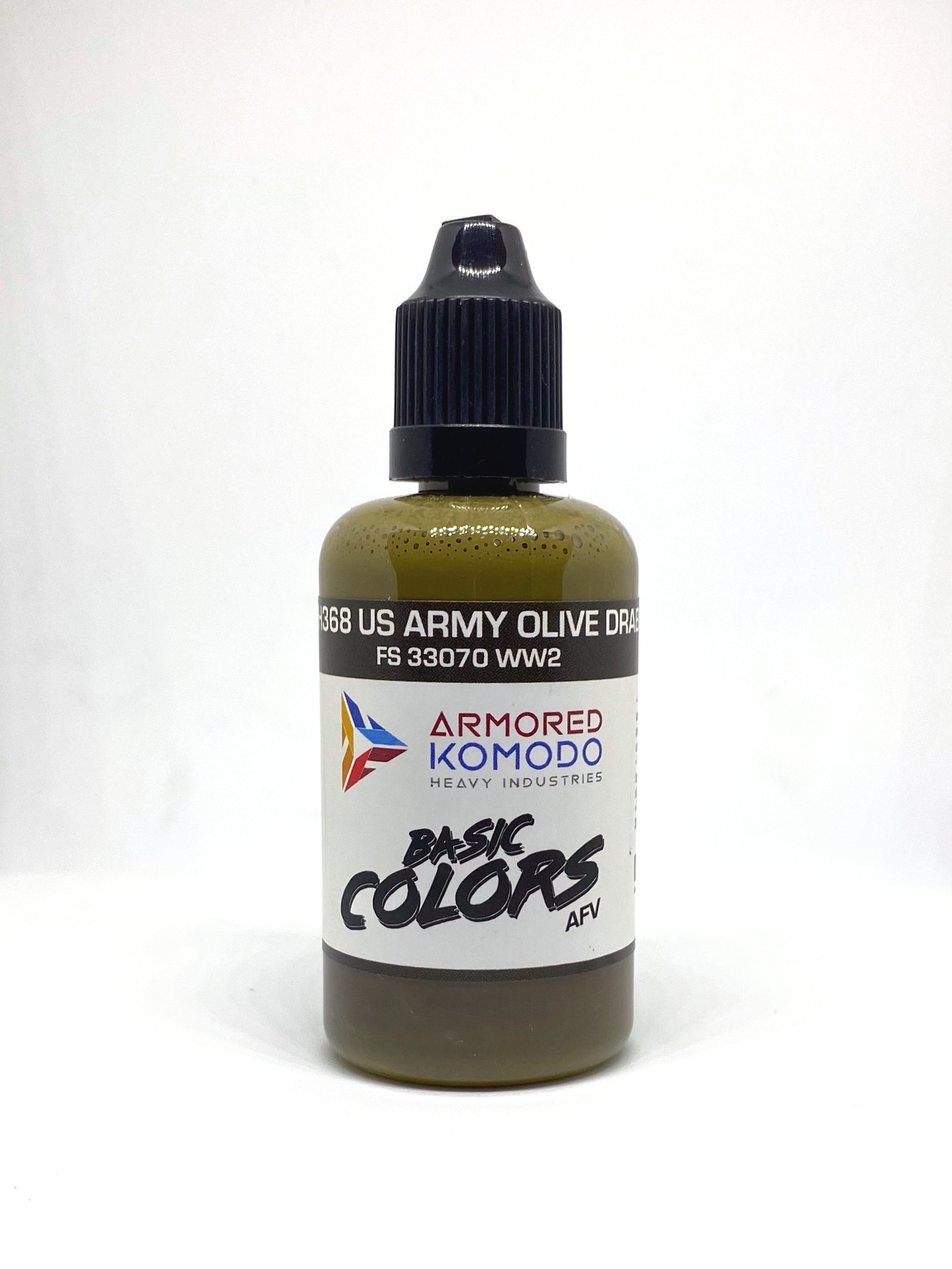 US Army Olive Drab PH368 FS33070 50ml Armored Komodo Airbrush Hobby ...