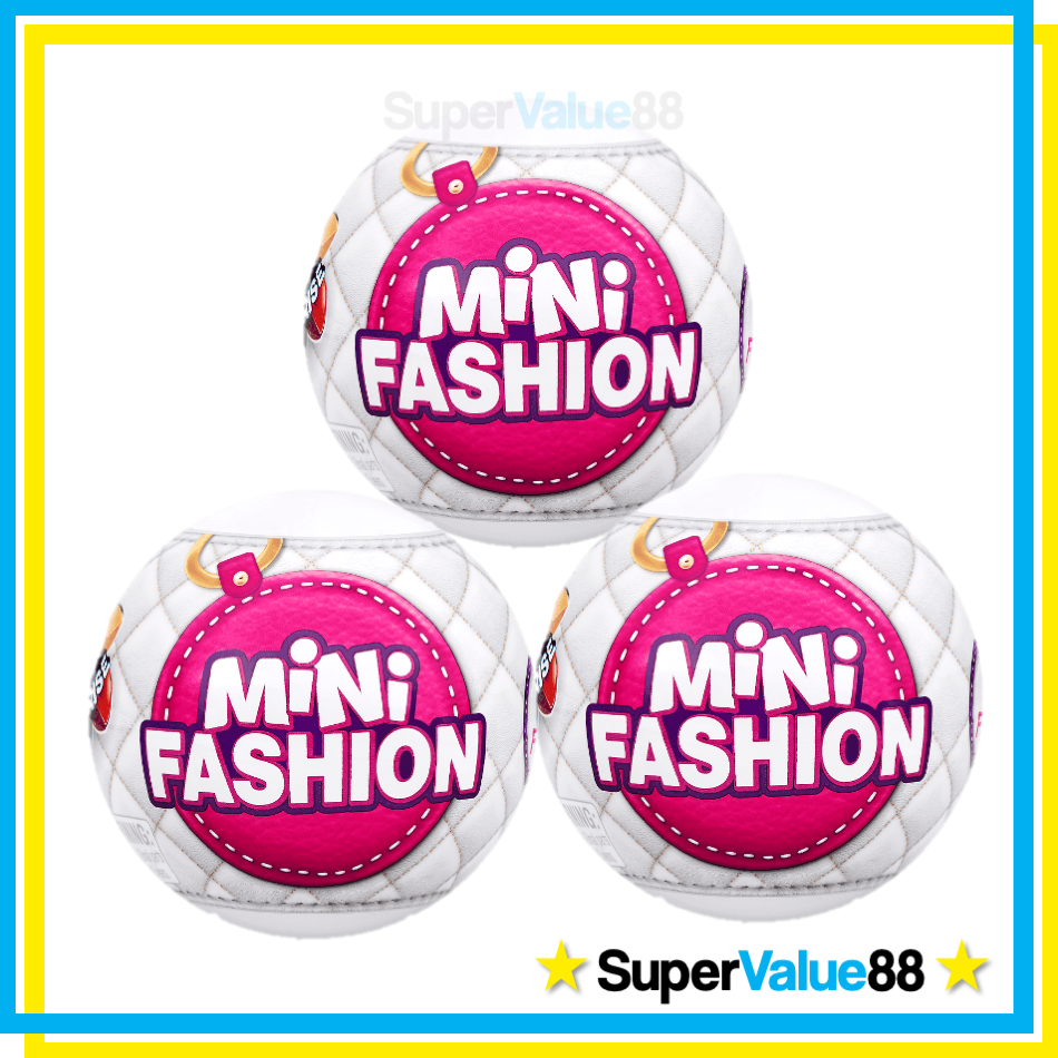 NEW Original 5 Surprise Mini Brands Fashion (Series 1) - Over 40+ Real ...