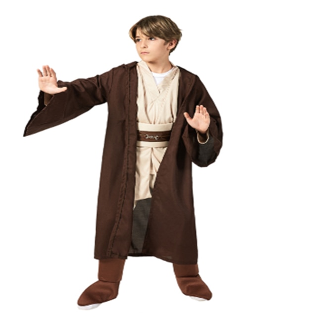 Boys Jedi Warrior Movie Character Cosplay Party Clothing Kids Child ...