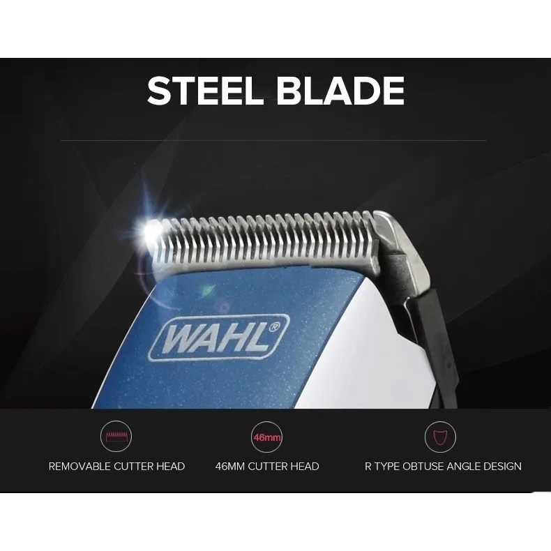 WAHL Razor Hair Clipper Shaver Rechargeable Professional Electric Men ...