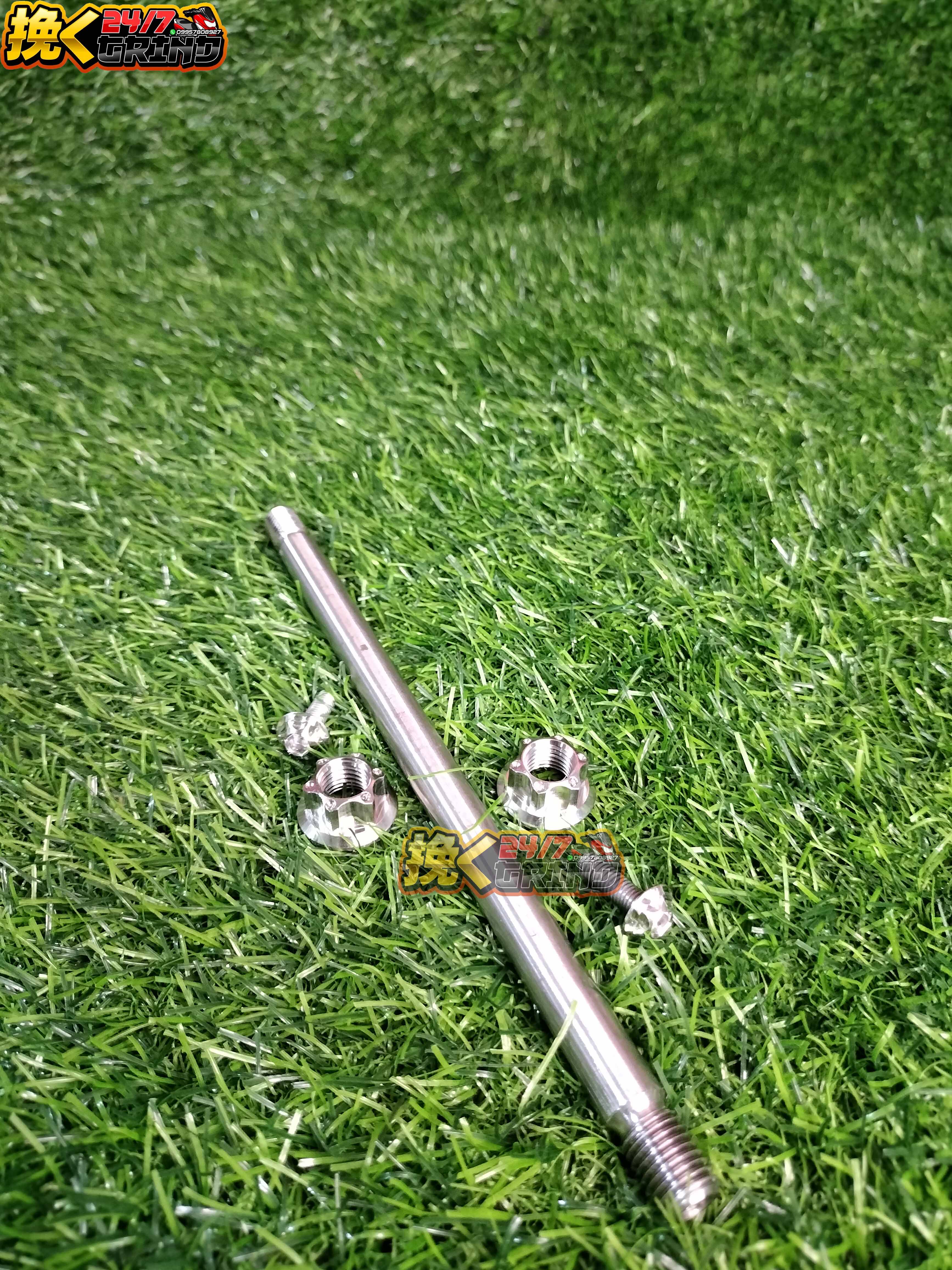 CNC AXLE WHITE NMAX / WAVE / RAIDER / MIO / CLICK / XMAX ORIGINAL ...