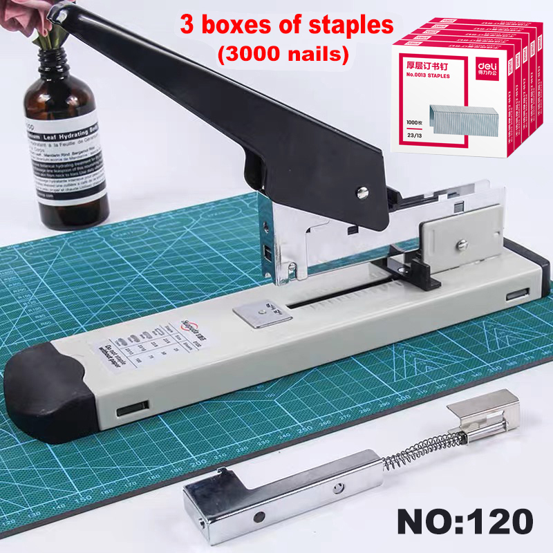 Heavy Duty Stapler Office Large Heavy Duty Thickened 120 Pages 240 ...