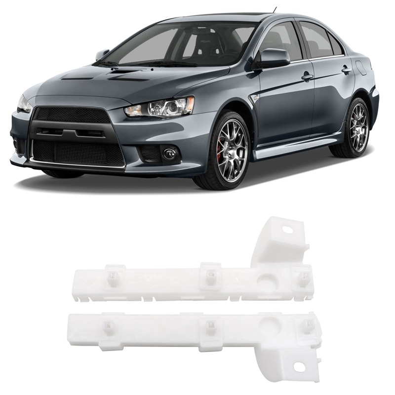 Front Right & Left Bumper Bracket for Mitsubishi Lancer Except EVO 2008 ...