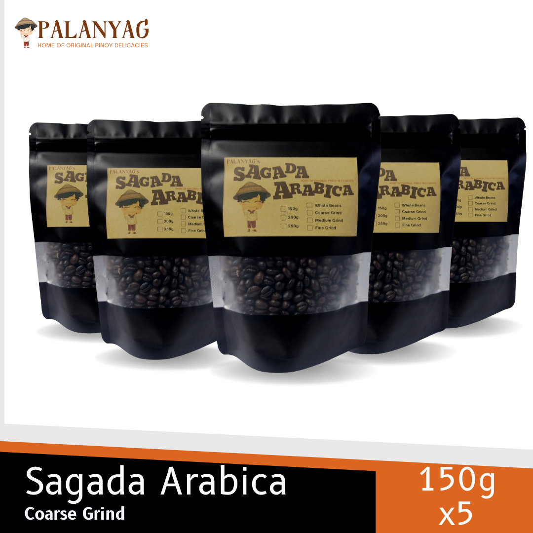 Palanyag - Sagada Arabica 150g x 5 Coarse Grind | Dark Roast Organic ...