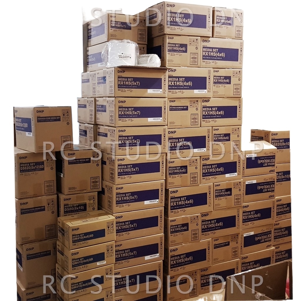 DNP dnp 1roll 4R RX1 RX1s RX1HS Fotolusio Media Set 700 prints consumable | Lazada PH