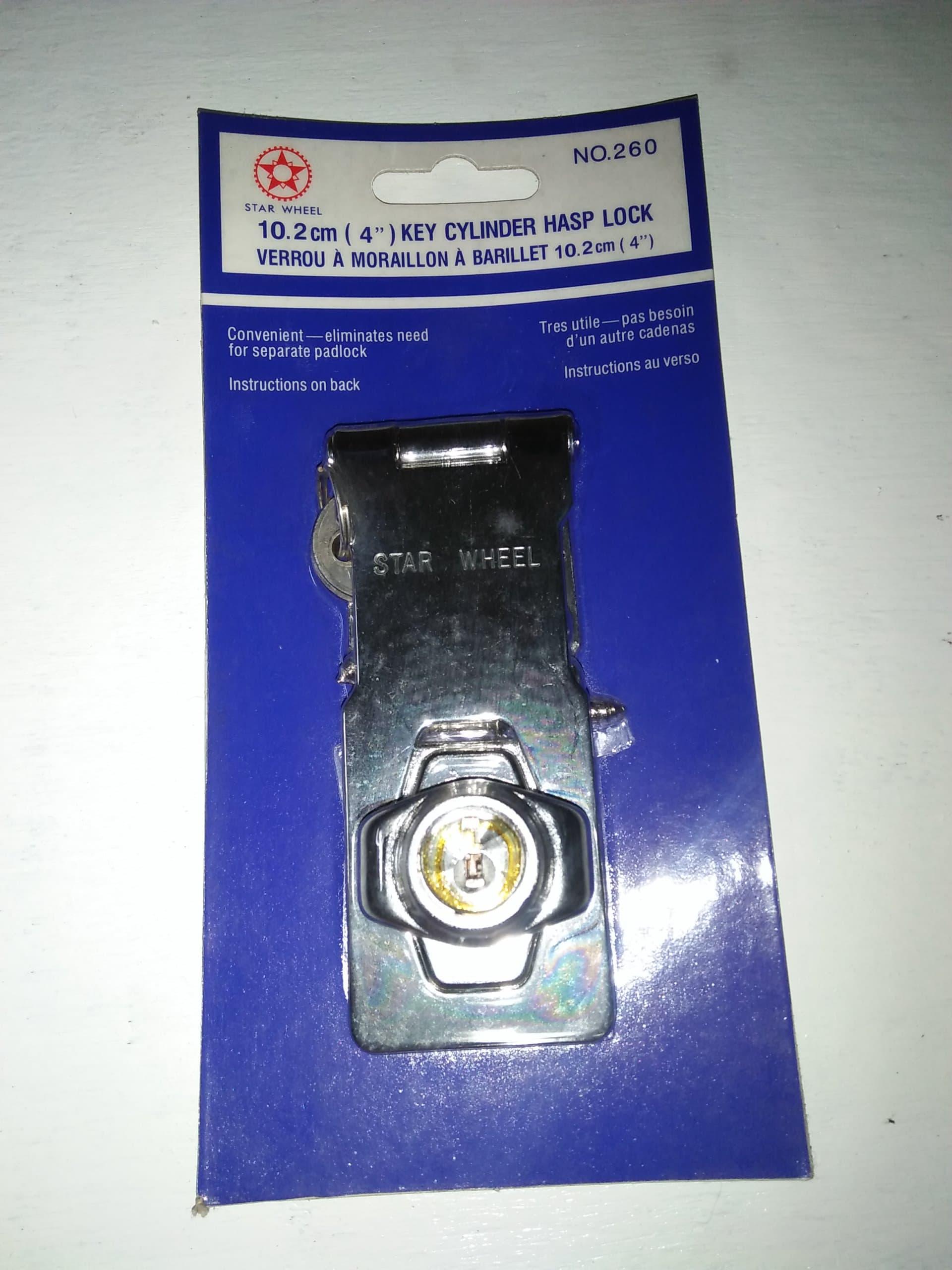 Star Wheel Starwheel Key Cylinder Hasp Lock Guard 3", 4" ( Each sold ...