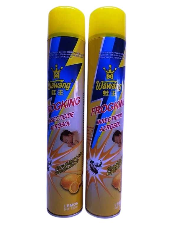 Wawang Frogking Insecticide Aerosol - Lemon Fresh (1 piece x 750 ml ...