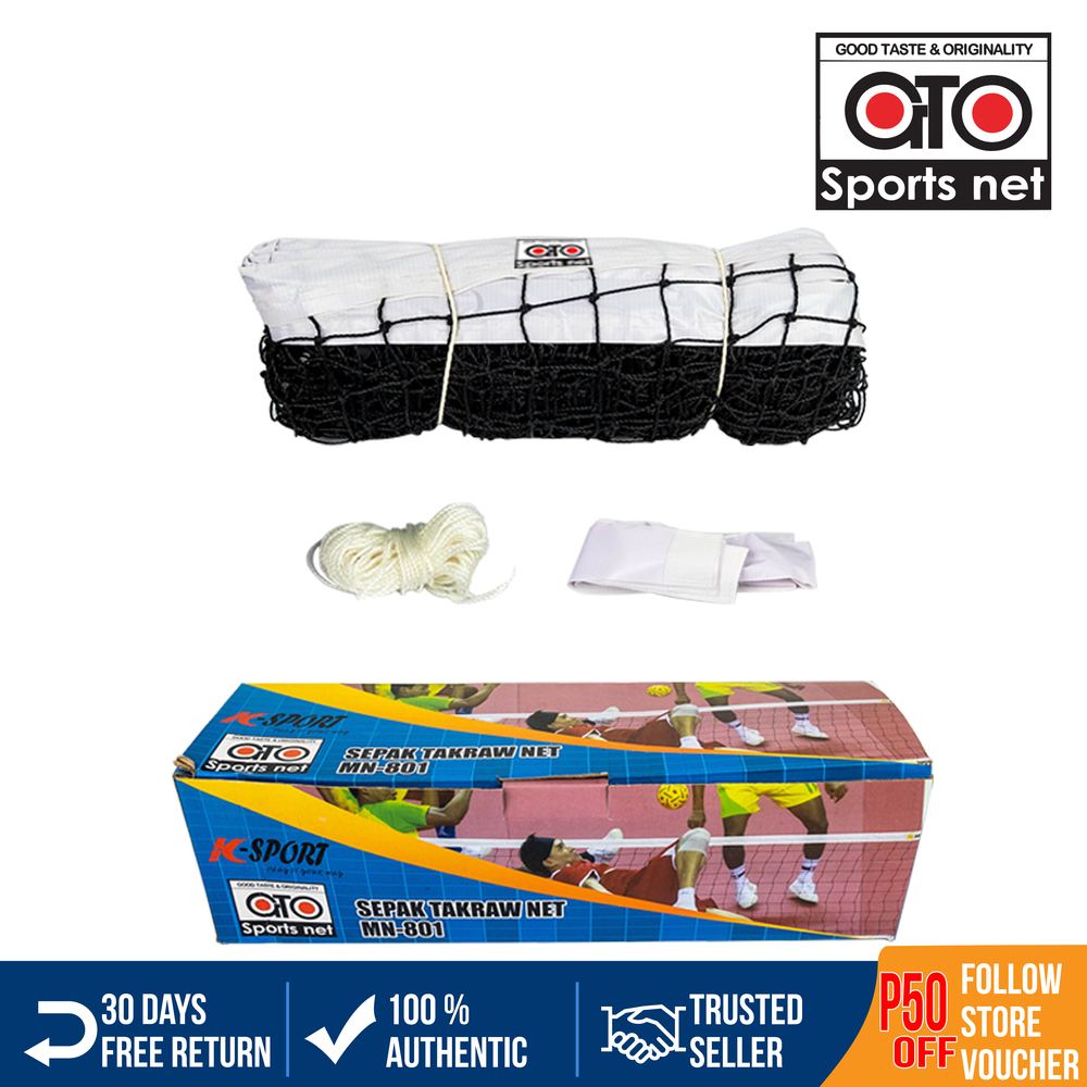 GTO Sepak Takraw Net Nylon Official x 1 pc | Lazada PH