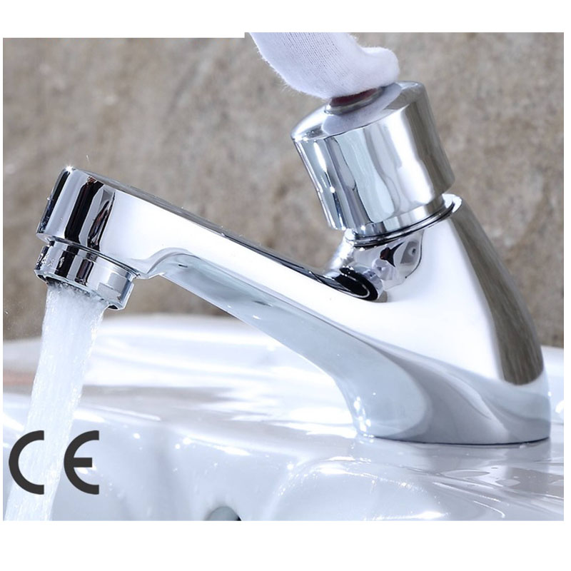 Single Cold ### Press Basin Delay Valve Faucet Switch Automatic Public ...