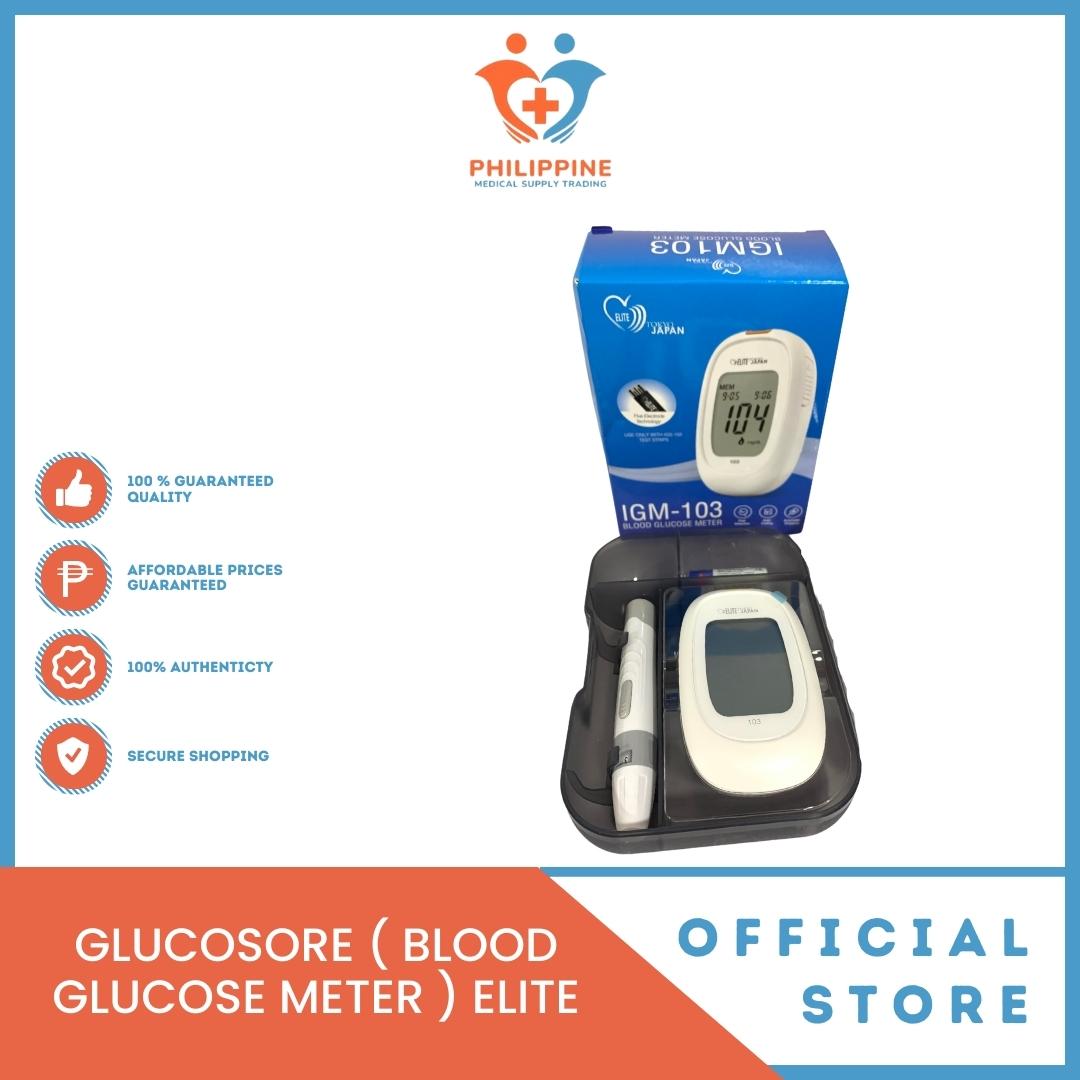 Glucosore ( Blood Glucose meter ) Elite | Lazada PH