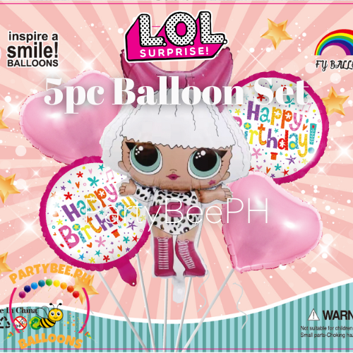 5pc LOL Surprise Balloon Set Party Decoration for Kids Adult by ...