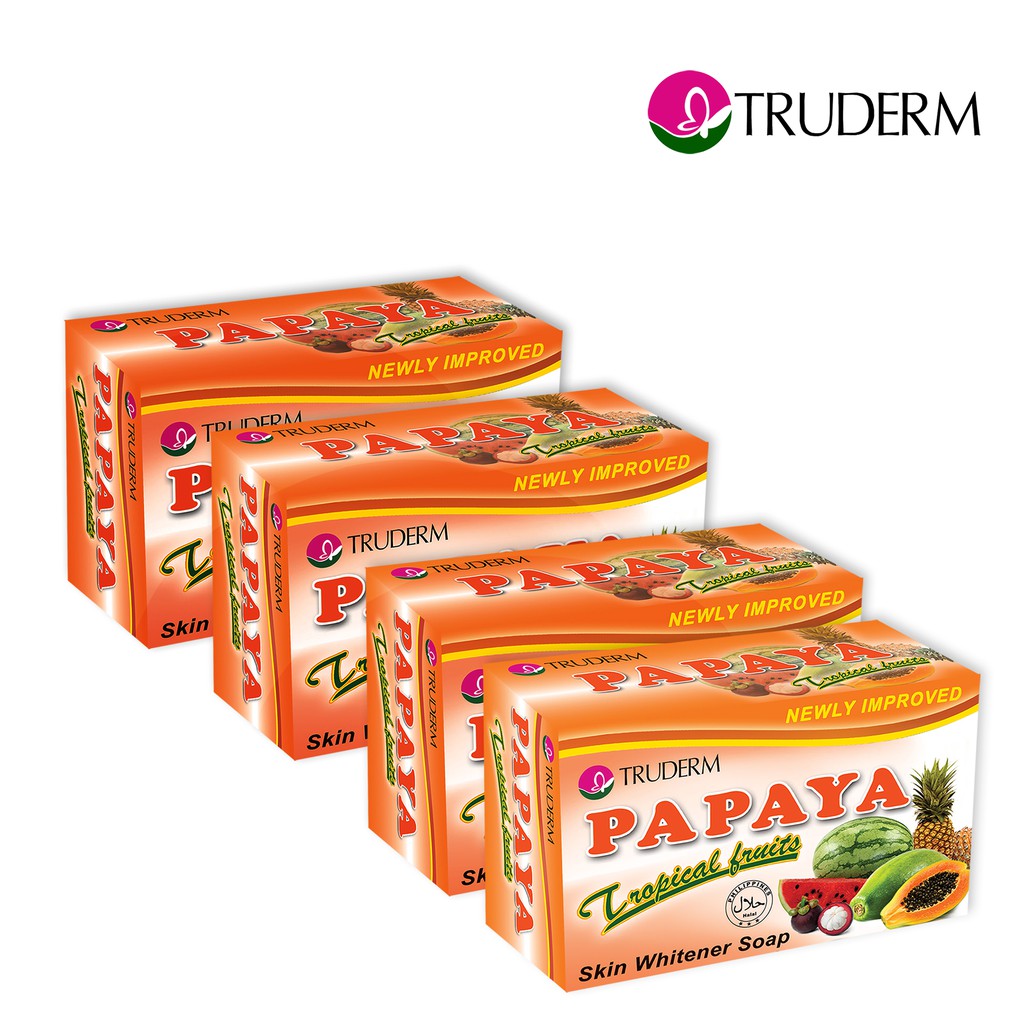 Truderm Papaya Tropical Fruits Soap | Lazada PH